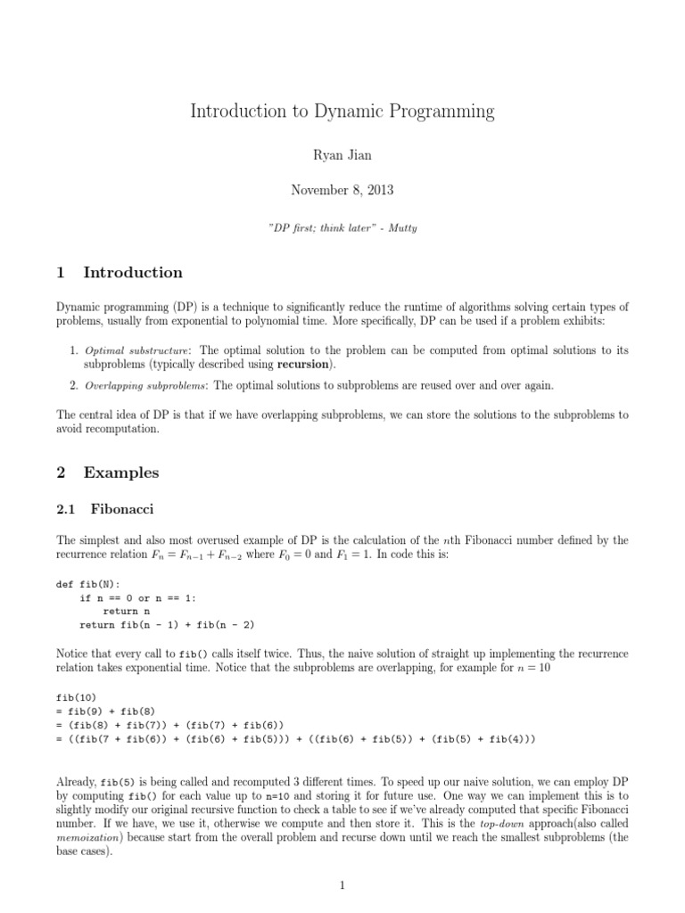 Grafos DP | PDF | Recursion | Dynamic Programming
