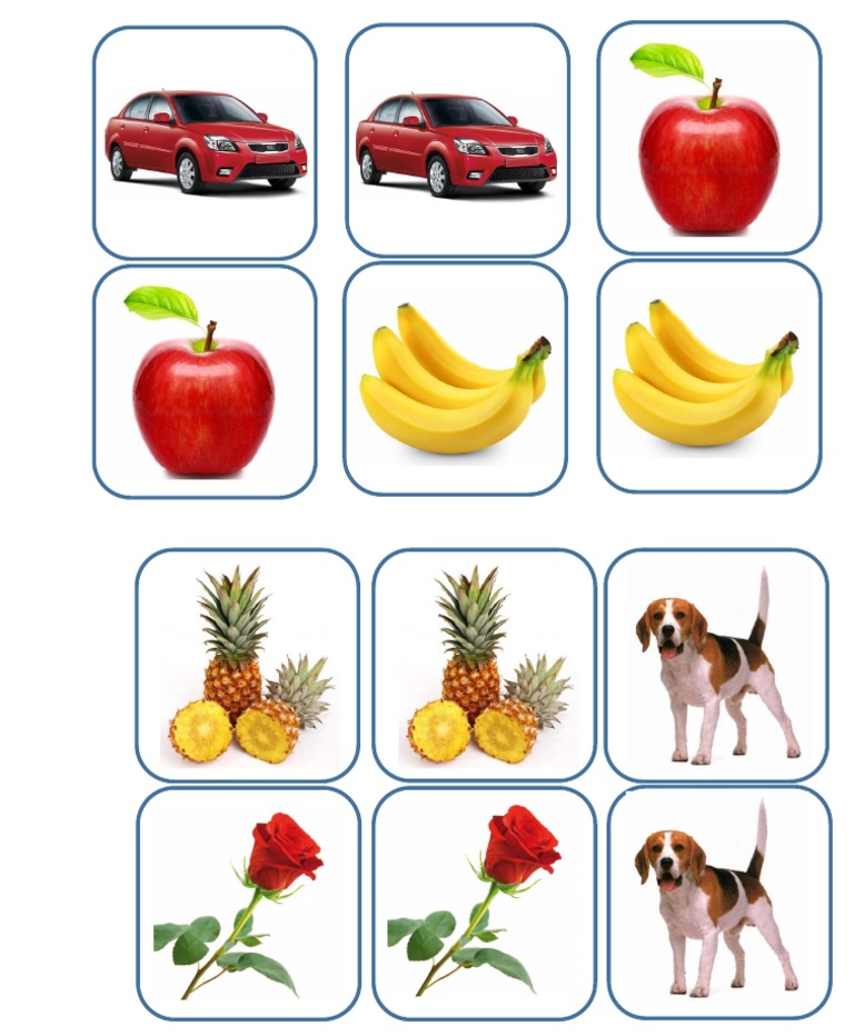 Memorice para Adulto Mayor | PDF