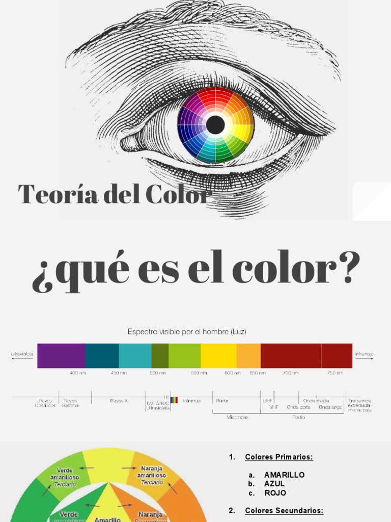 Teoría del Color y su Aplicación | PDF