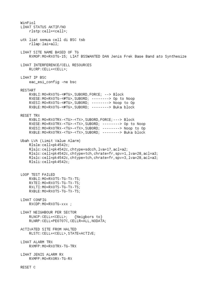 Winfiol New Command | PDF