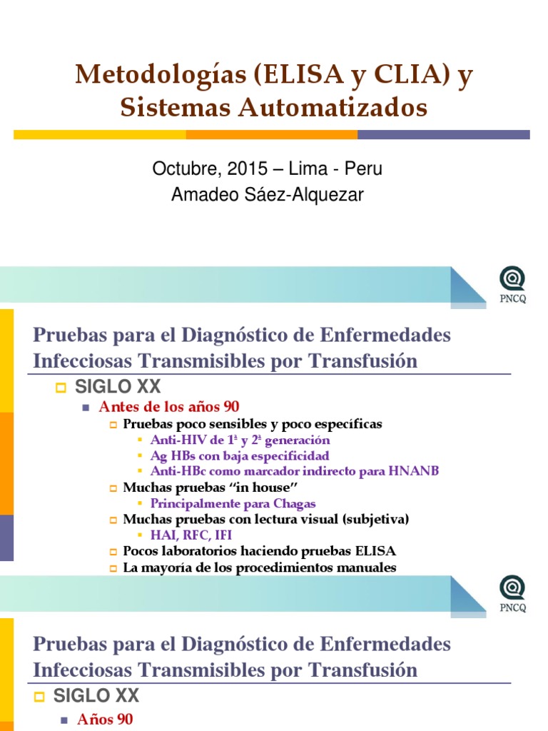 1metodos Elisa Clia | PDF | VIH | Elisa