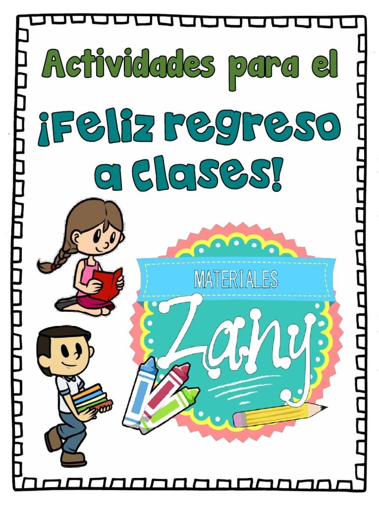 Actividades para El Regreso A Clases | PDF