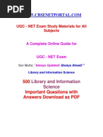 Library and Information Science MCQs | PDF | Cataloging | Libraries
