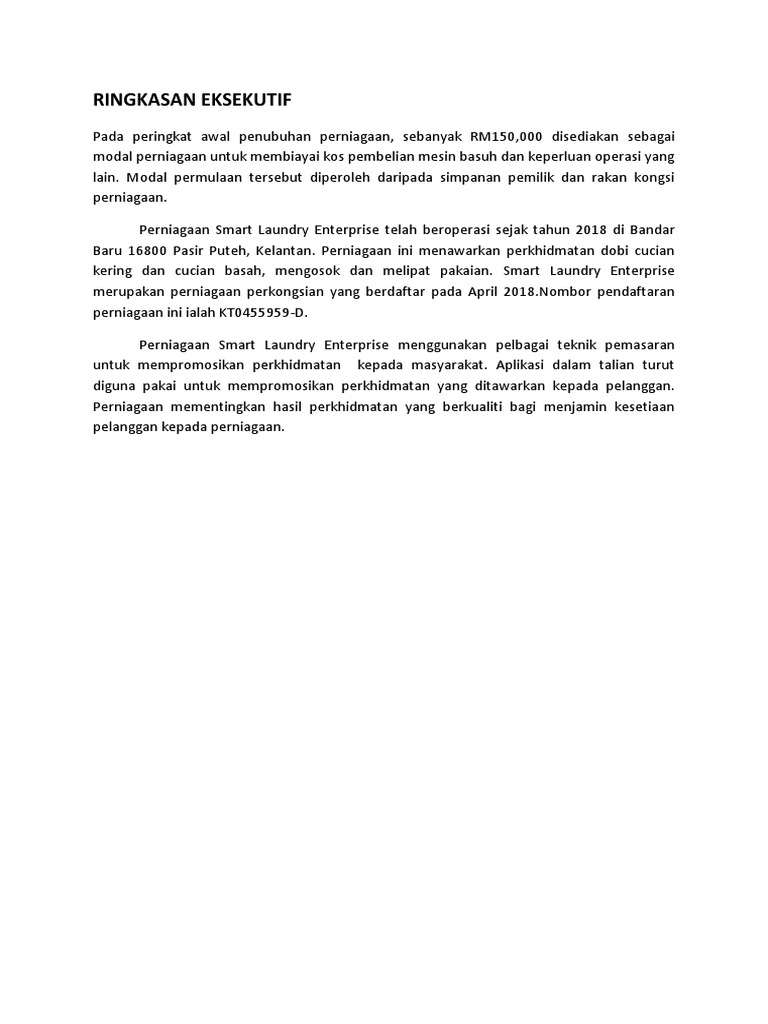 Ringkasan Eksekutif | PDF