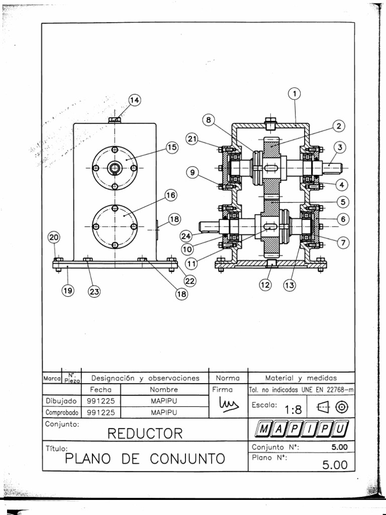Conjunto Reductor | PDF
