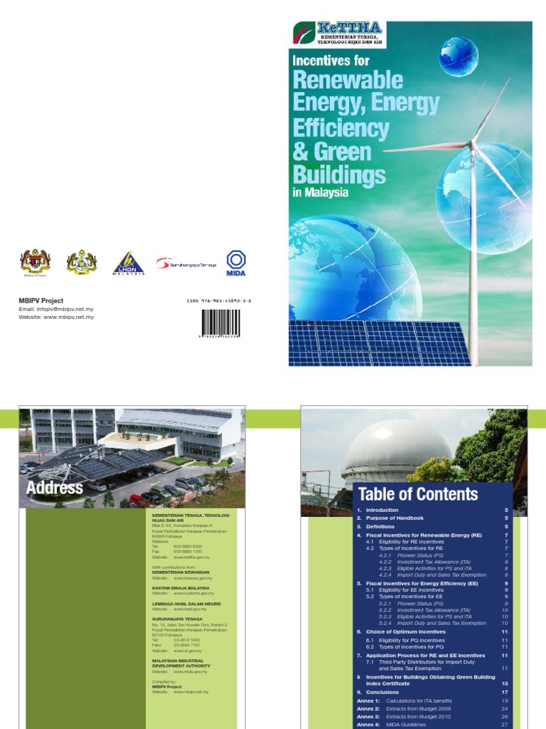 KeTTHA - Incentives For Renewable Energy, Energy Efficiency & Green ...