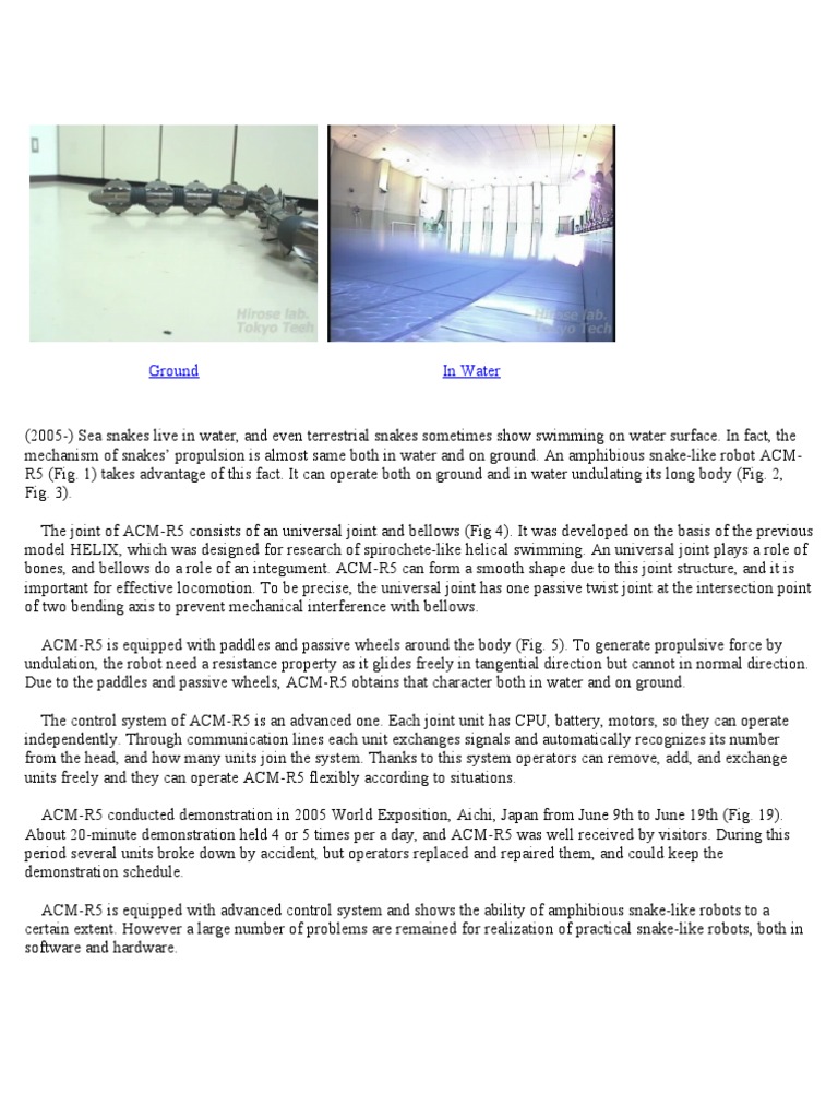 Acmr 5 | PDF | Snake | Mechanical Engineering