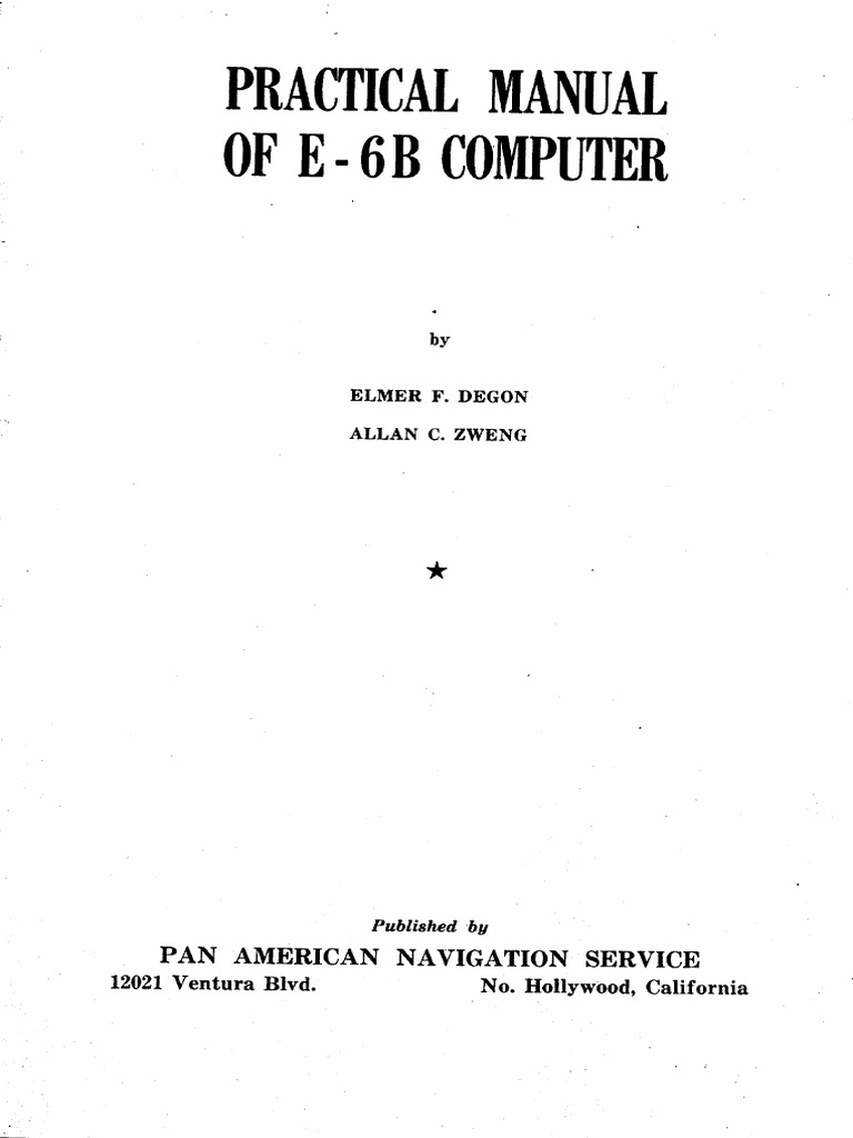 E6b Manual PDF | PDF