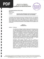 Ched Memo No. 20 Series of 2013 | PDF | Science, Technology ...