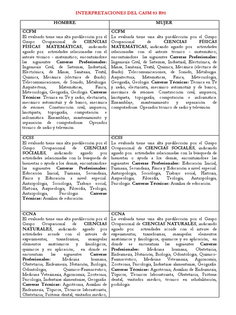 Interpretacion y Recomendaciones - Casm-83 | PDF | Turismo | Contabilidad