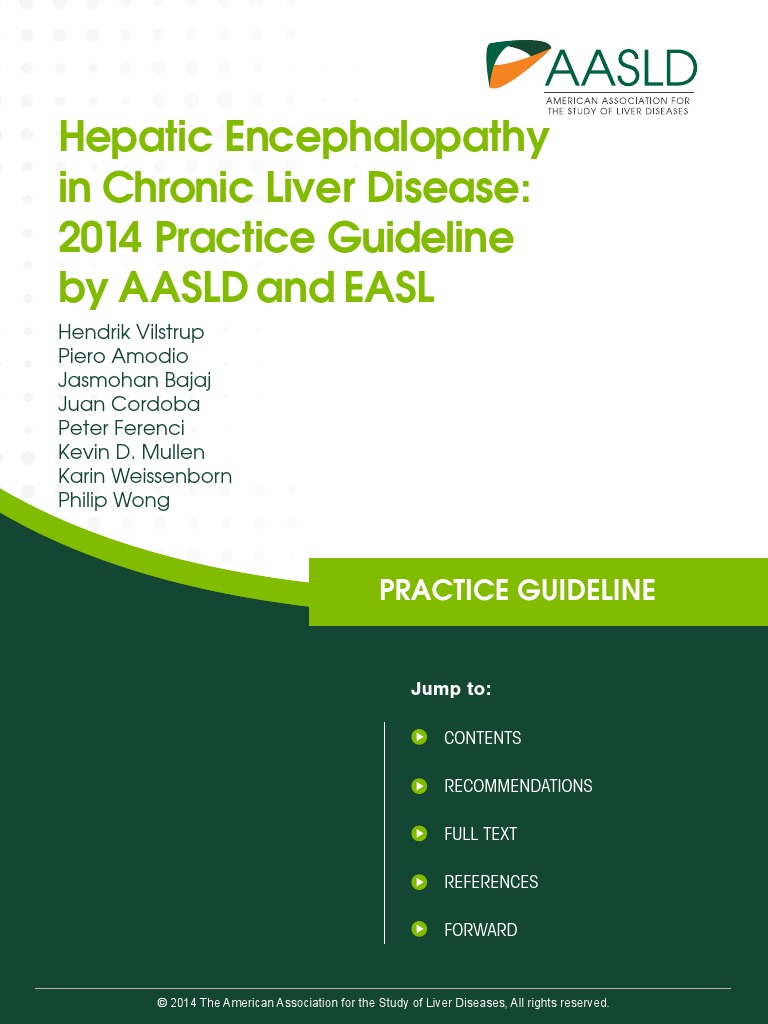 AASLD Guideline Encephalopathy 4UFd 2015 | PDF | Health Sciences ...