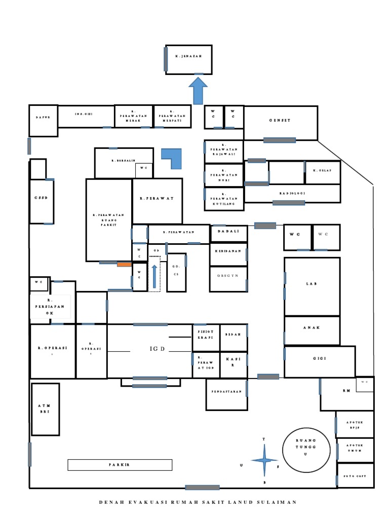 Denah Rs Sulaiman | PDF