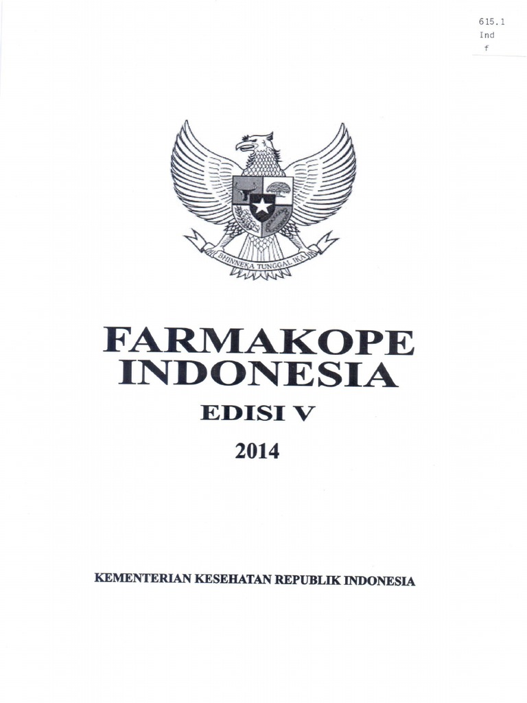 Farmakope Indonesia Edisi V | PDF