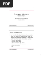 XIC, XIO, and OTE Instructions in PLC | PDF