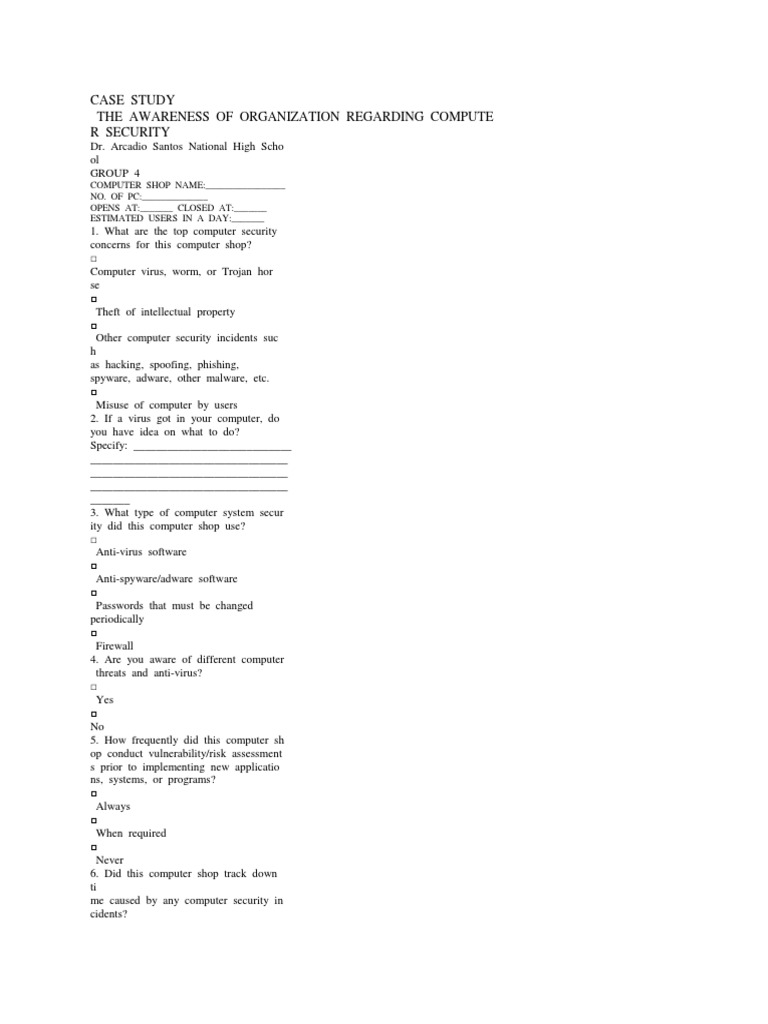 Case Study | PDF | Spyware | Malware