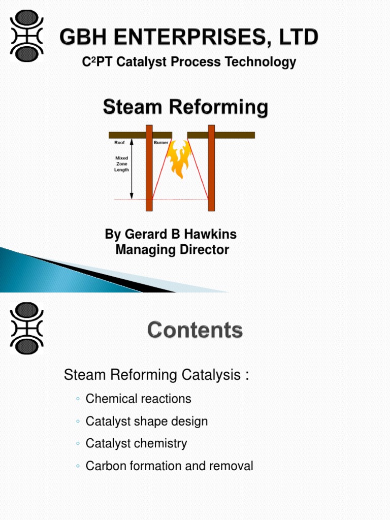 Basics of Reforming, Shapes and Carbon WSV | PDF | Methane | Chemical ...
