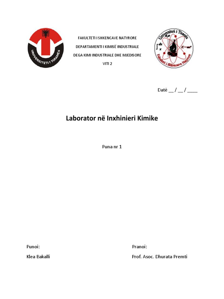 Inxhinieri Kimike | PDF