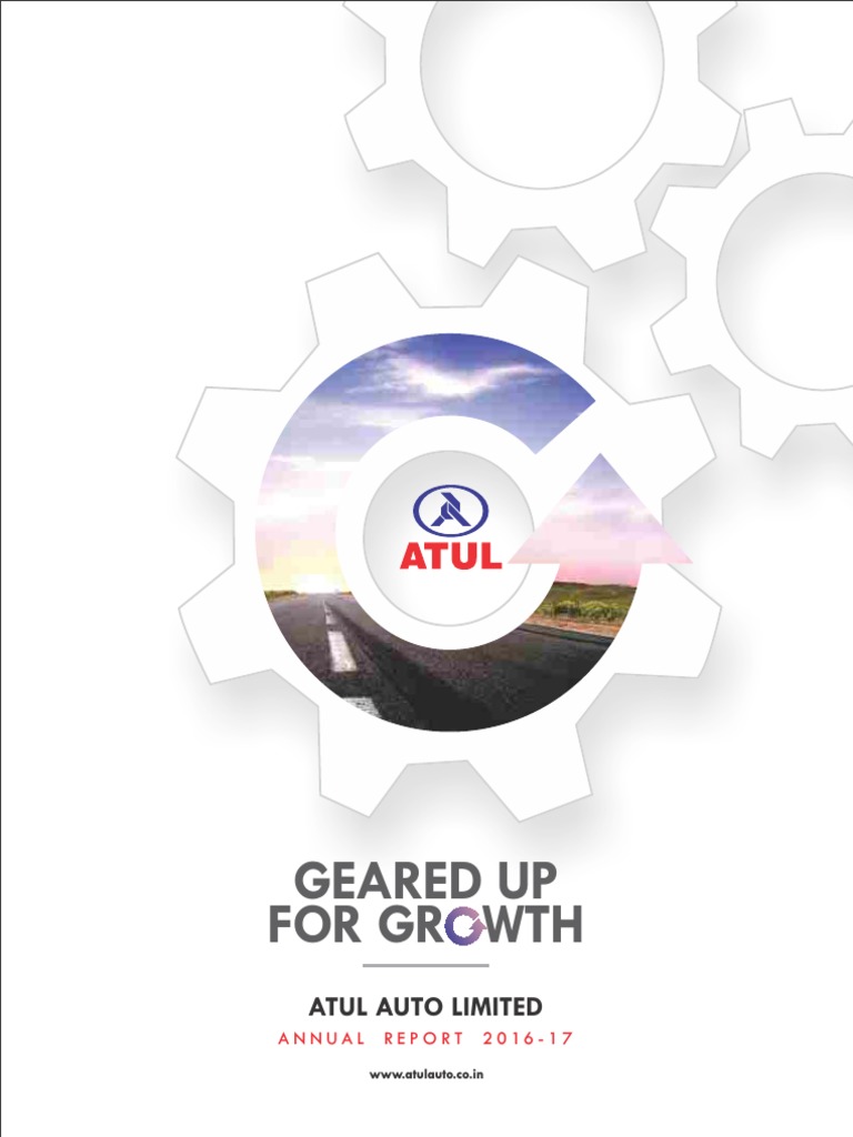 Doc Atul Auto Annual - Report 201617 | PDF | Dividend | Economic Growth