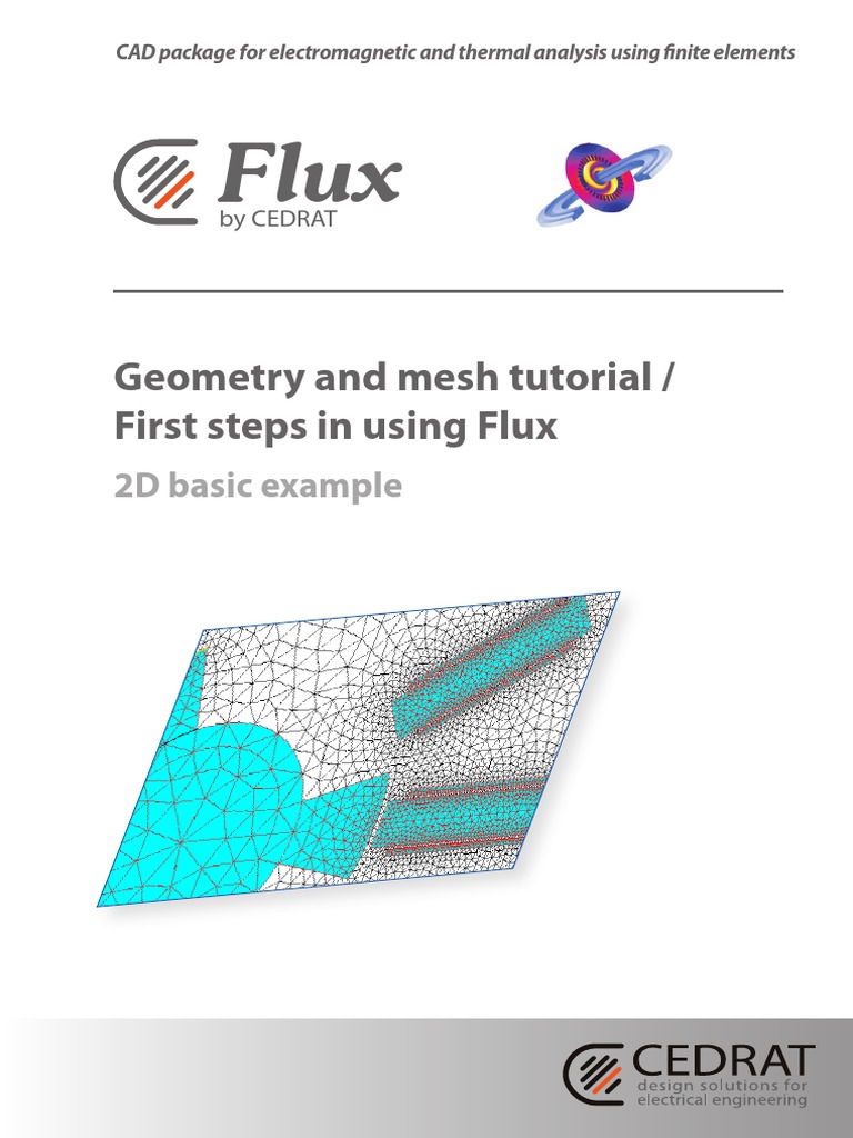02 Basic 2d 1steps Geometrymeshtutorial | PDF | Icon (Computing) | Menu ...
