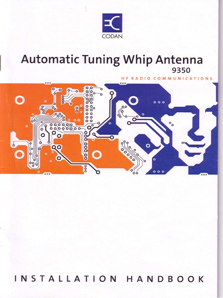 Handbook Codan 9350 | PDF | Antenna (Radio) | Coaxial Cable
