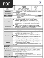 IIM CV Template | PDF