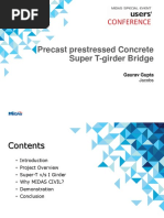 Standardising Super-T Bridge Girders | PDF | Prestressed Concrete ...