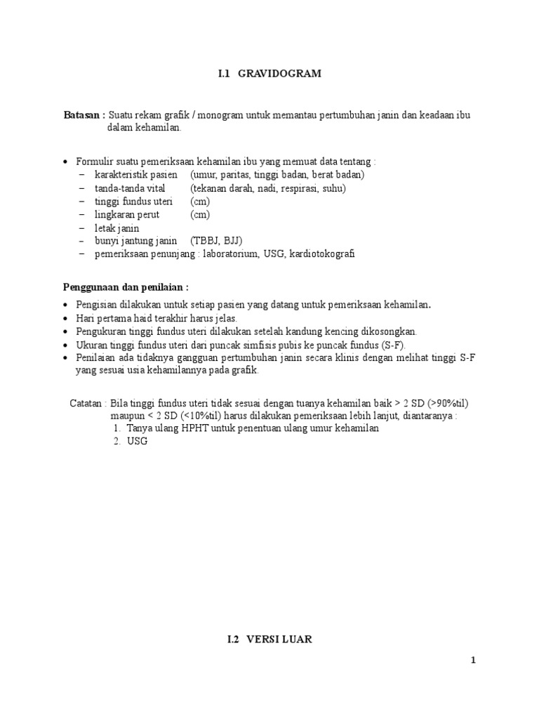 Pedoman Diagnosis Dan Terapi Obgyn | PDF