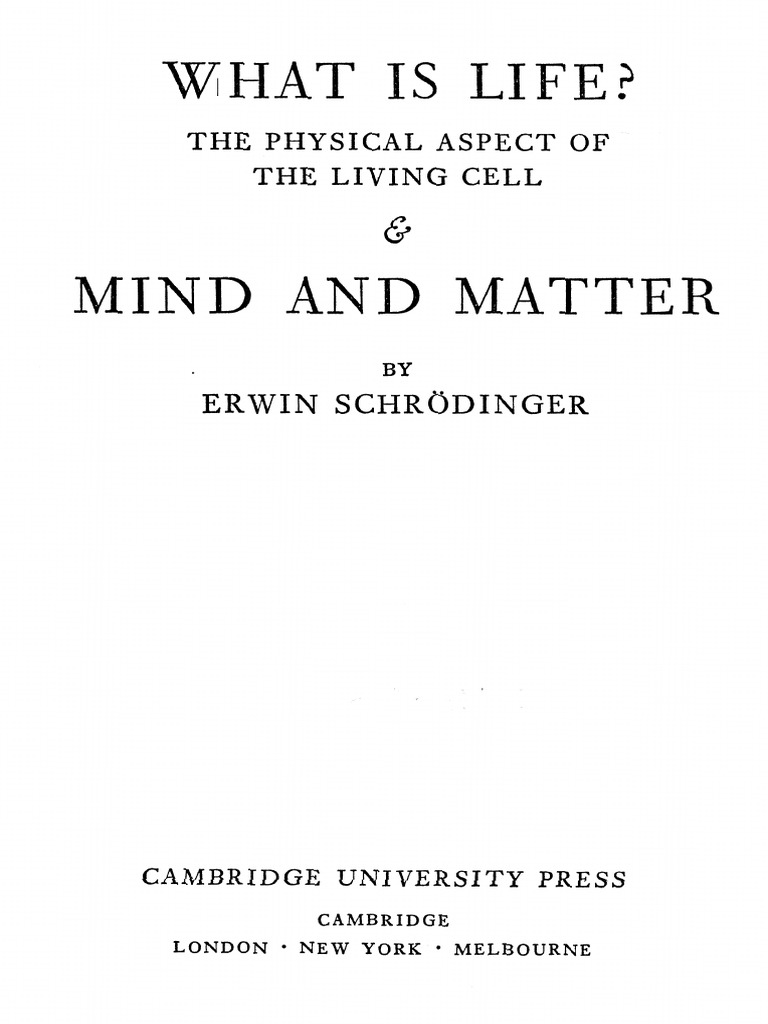 What Is Life | PDF