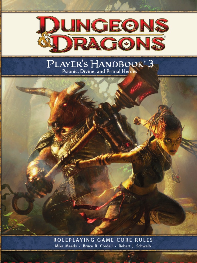 Player's Handbook 3 PDF | Download Free PDF | Wizards Of The Coast ...