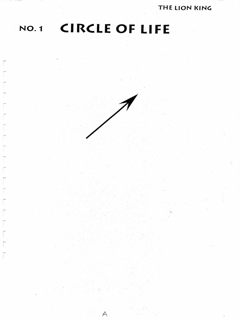 Lion King - Orchestra | PDF