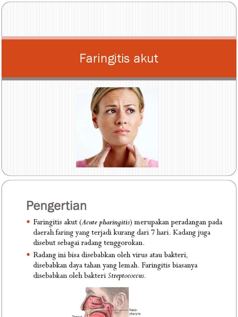 Penyuluhan Faringitis | PDF
