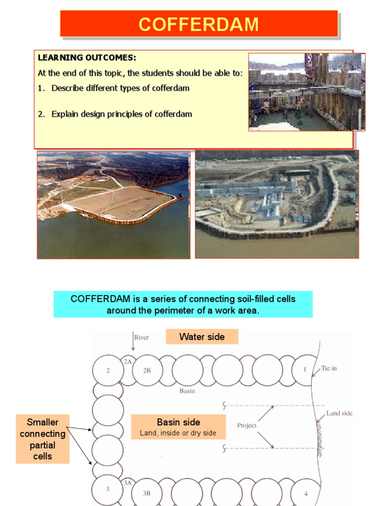 Cellular Cofferdam Design Principles | PDF | Materials | Structural ...