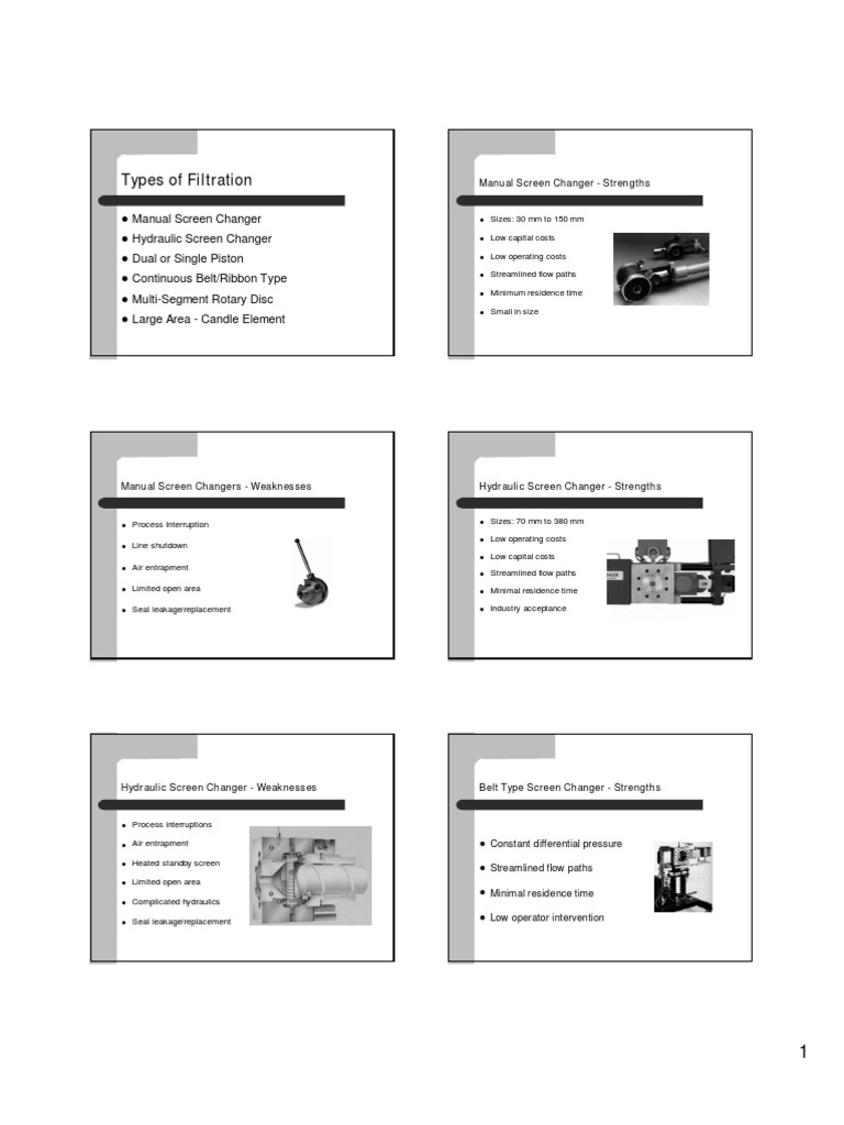 Types of Filtration | PDF | Filtration | Chemistry