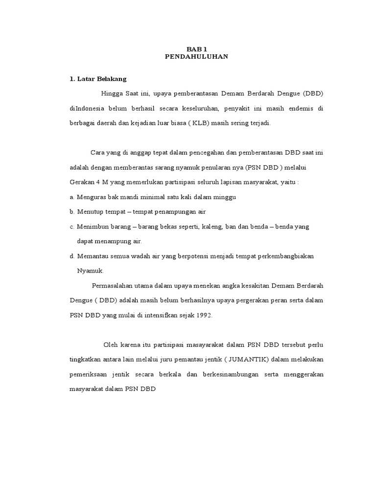 Laporan Tahunan DBD 2017 | PDF