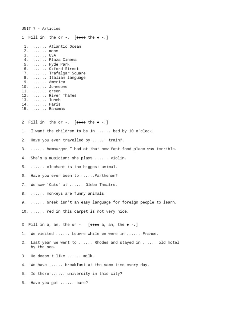 Unit 7 Grammar Revision | PDF