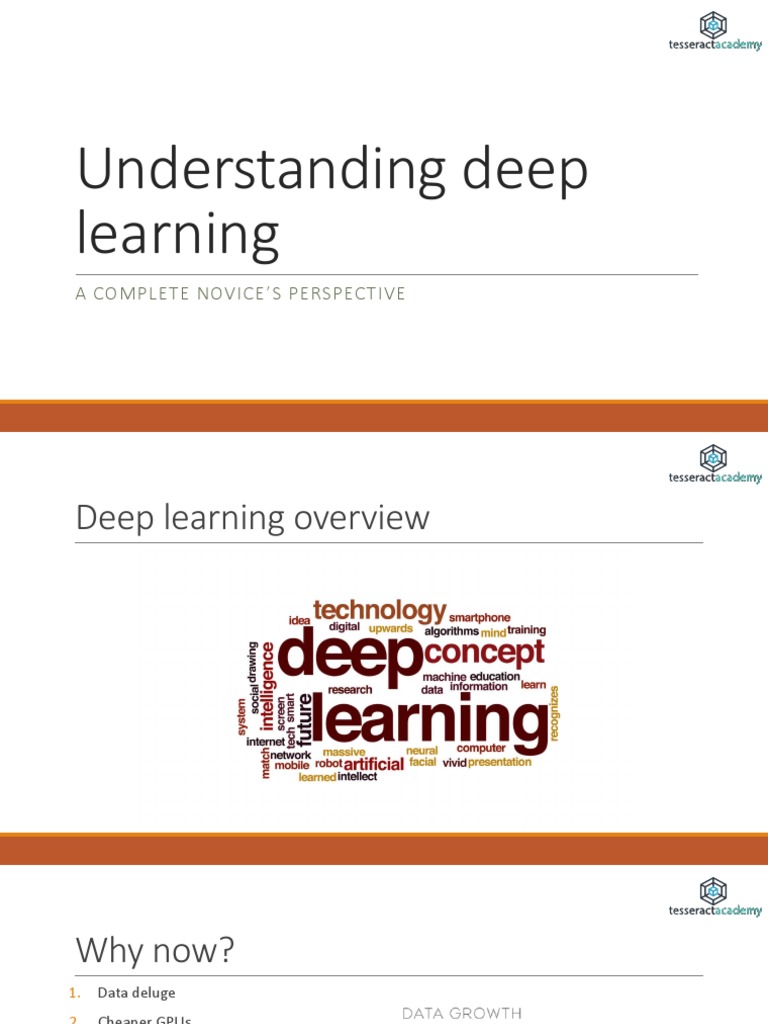 Understanding Deep Learning | PDF | Deep Learning | Artificial Neural ...