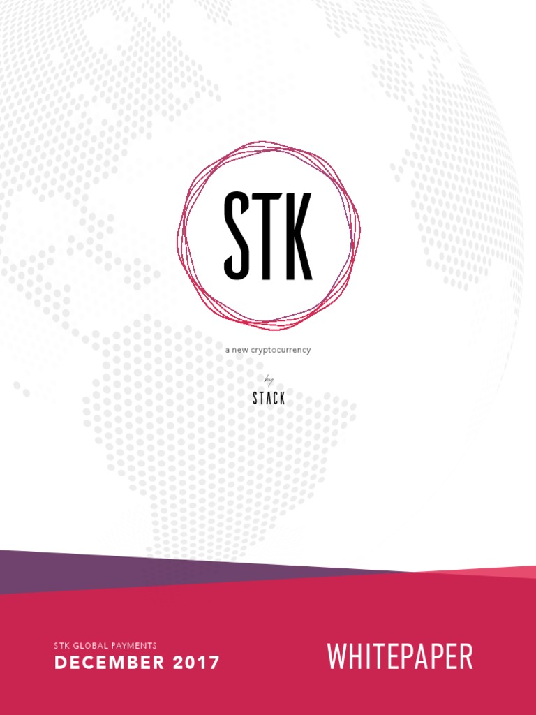 STK Whitepaper en | PDF | Cryptocurrency | Financial Transaction