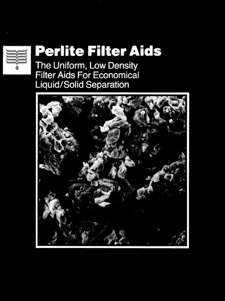 Perlite - Filter - Aids - PERLITE INSTITUTE PDF | PDF