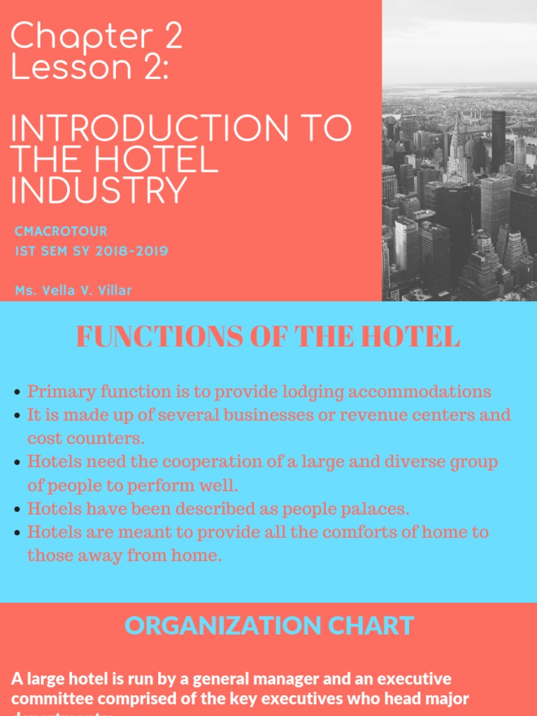 Introduction To Hotel Industry | PDF | General Manager | Hotel