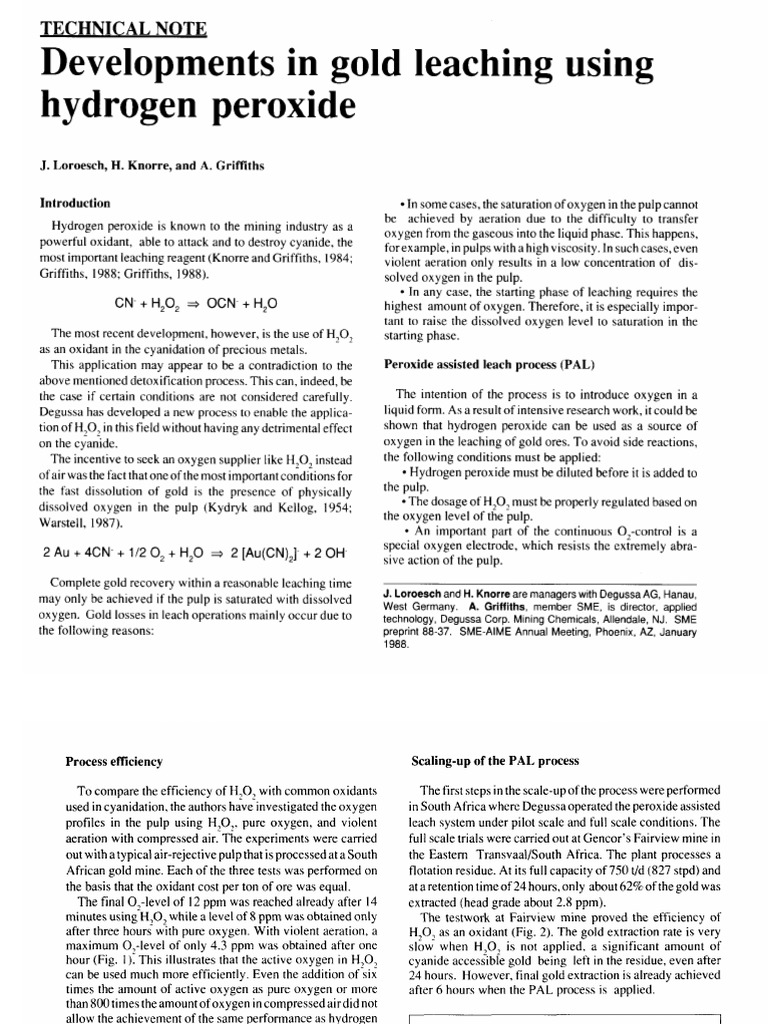 Chap 11 | PDF | Hydrogen Peroxide | Gold