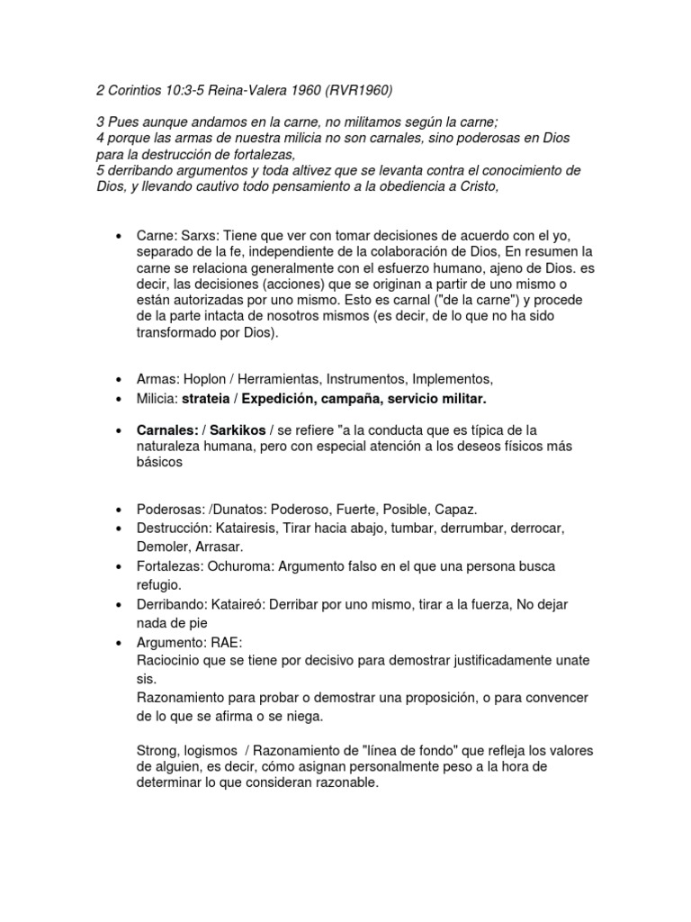 Derribando Argumentos | PDF | Conocimiento | Dios