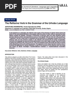 Afaraf (Afar Language) & Its Dictionary Preparation | PDF | Grammatical ...