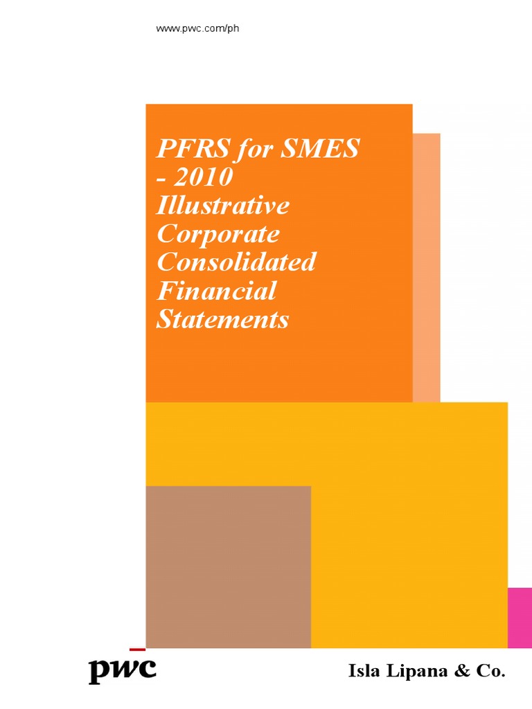 2010 Illustrative Fs Sme Final Clean New - Unlocked | PDF | Audit ...