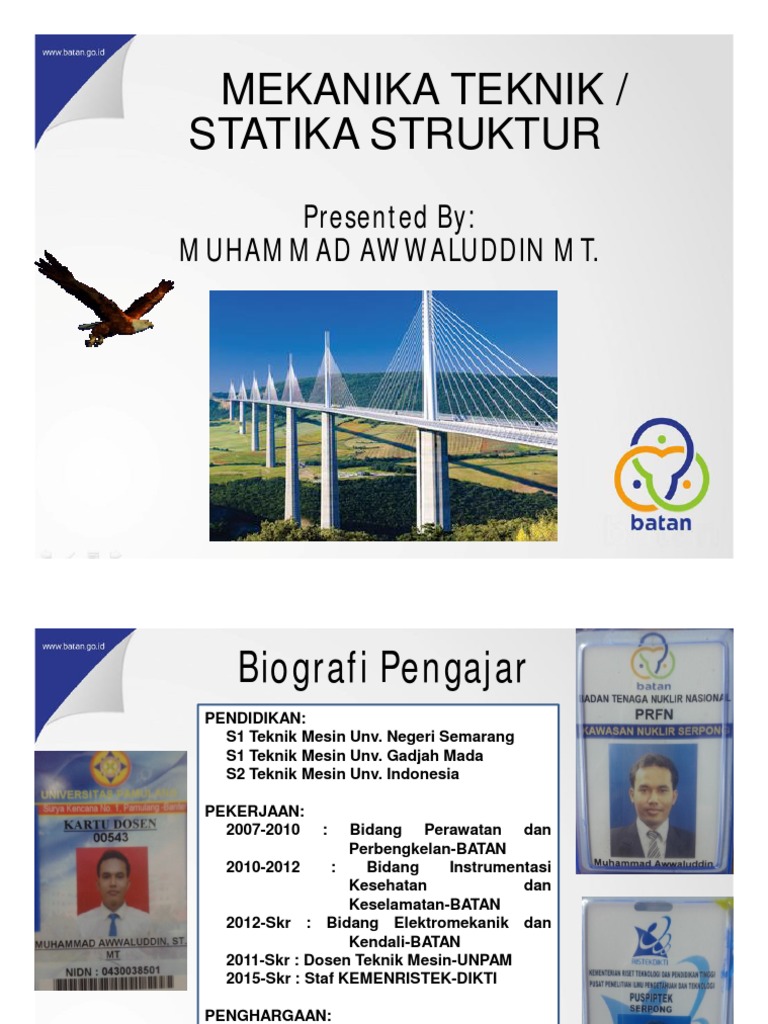 Statika Struktur Dalam Mekanika Teknik Pdf Sains Matematika