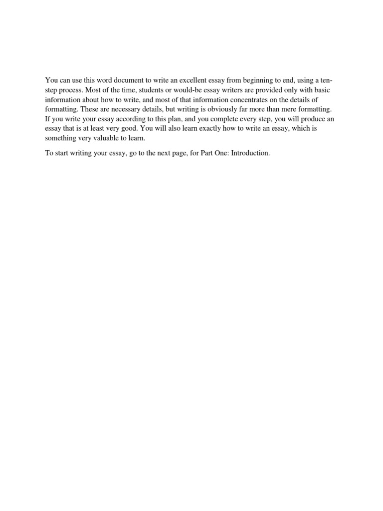Jordan Peterson's Essay Writing Guide | PDF | Capitalism | Essays