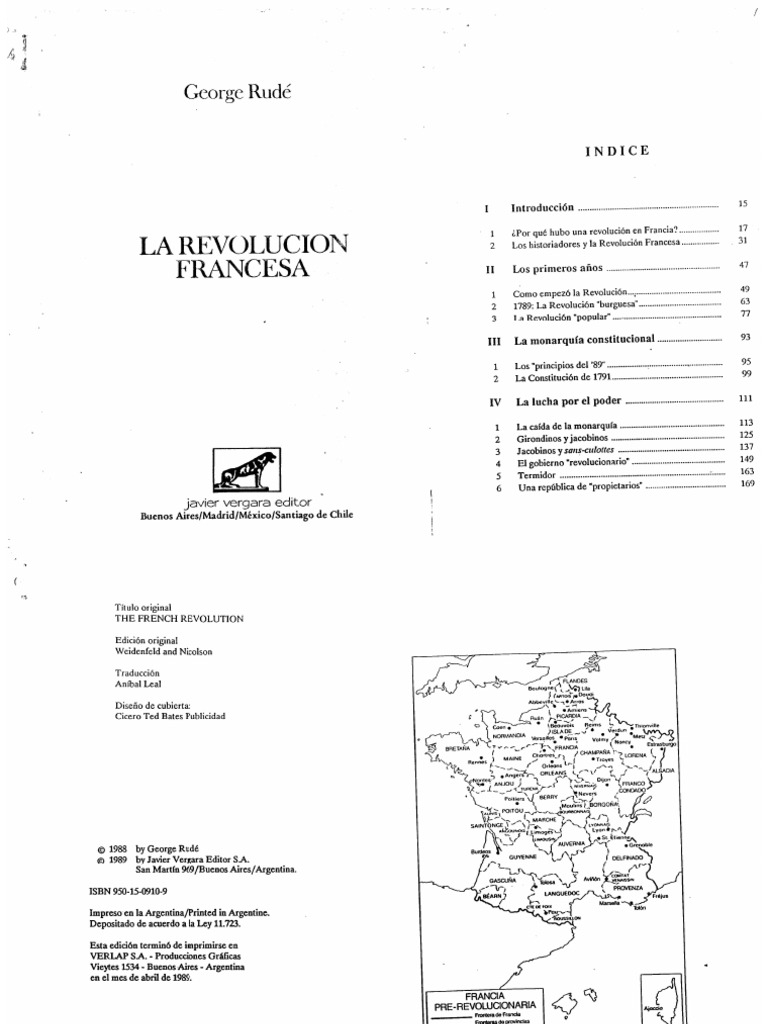 La Revolucion Francesa-Jorge Rude | PDF | Napoleón | Francia