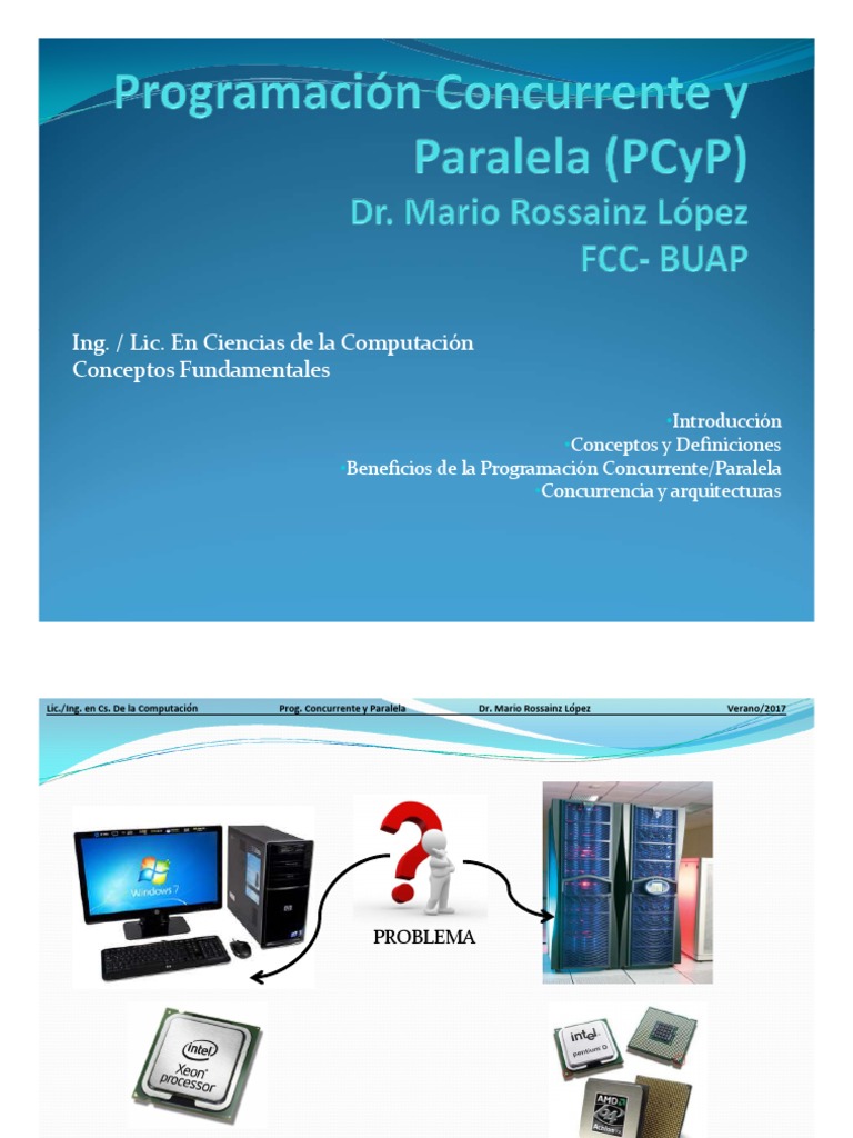 Introducción A La Programación Concurrente y Paralela | PDF | Hilo (Computación) | Proceso ...
