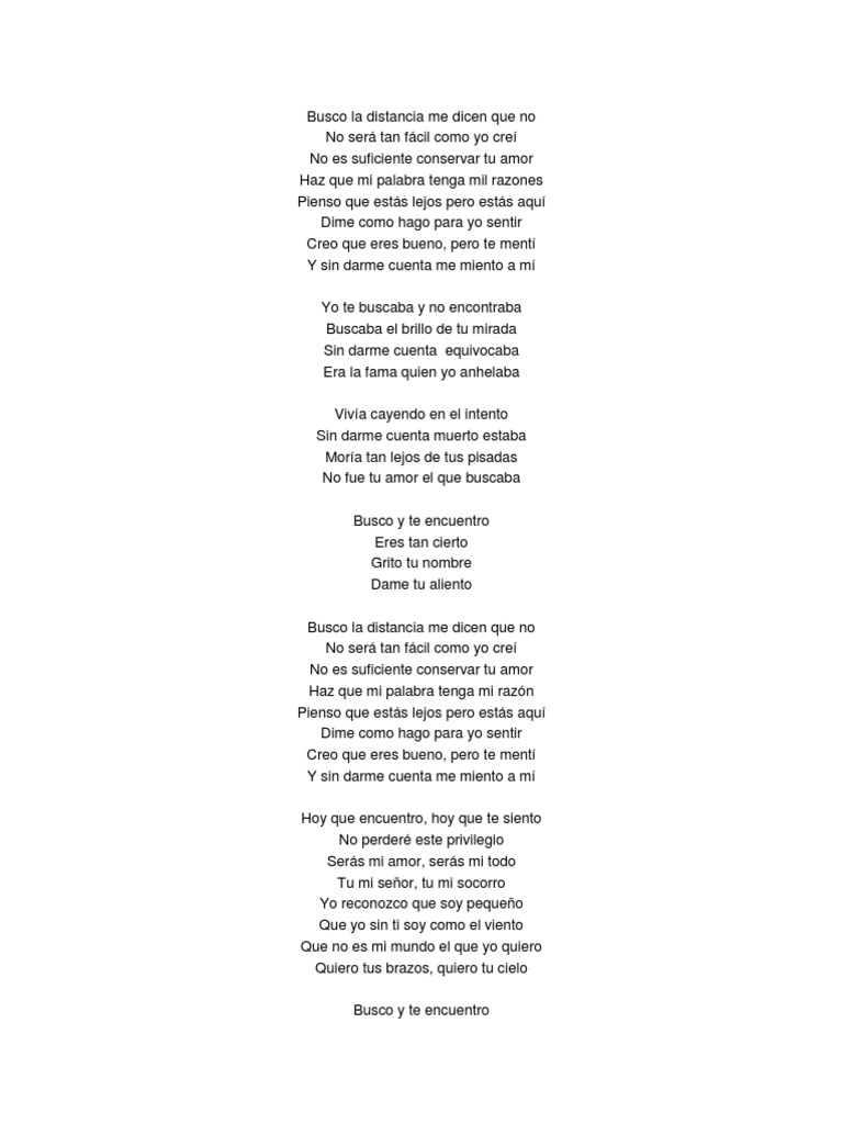 Alex Campos Letras | PDF