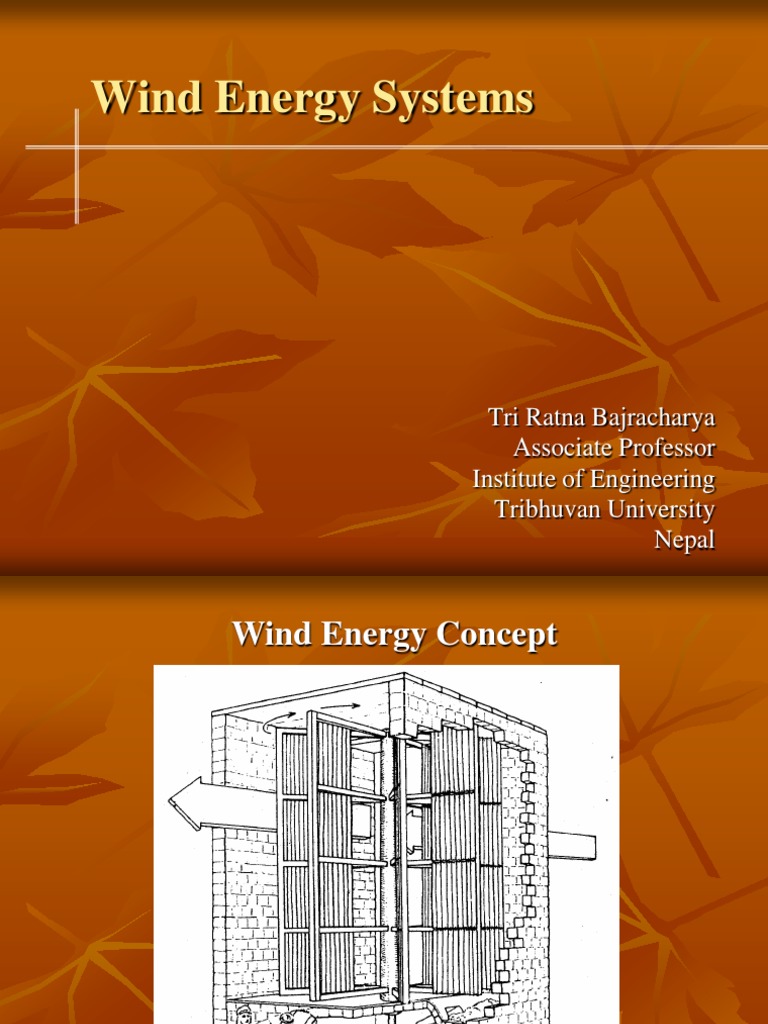 Chapter - 4 - Wind Energy | PDF | Atmospheric Circulation | Wind Power