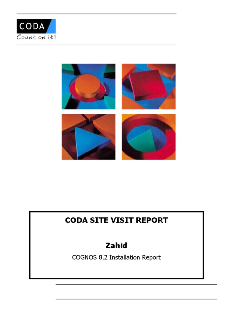 Coda Site Visit Report Zahid | PDF | Web Server | Networking